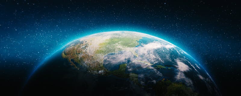 Planet Earth travel map stock illustration. Illustration of territory ...