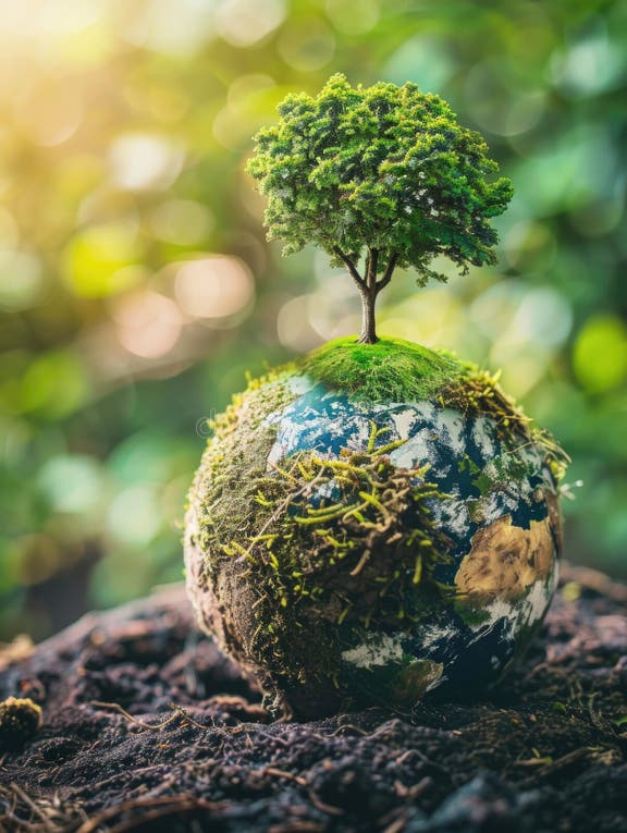 Planet Earth Tree stock photo. Image of nature, future - 366905414