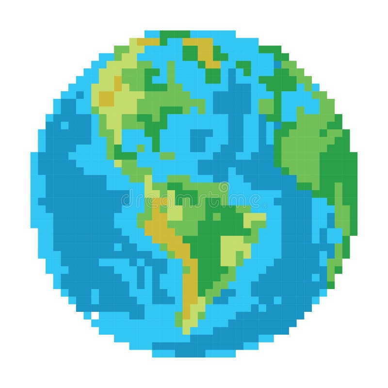 Planet Earth. Vector Illustration Decorative Design Stock Vector ...