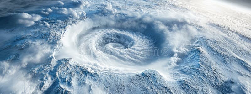 Planet Earth View from Space: Antarctic Aurora Display Stock ...