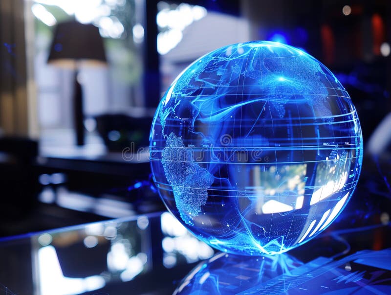 Planet Earth Visualization with Augmented Reality Transparent Planet ...