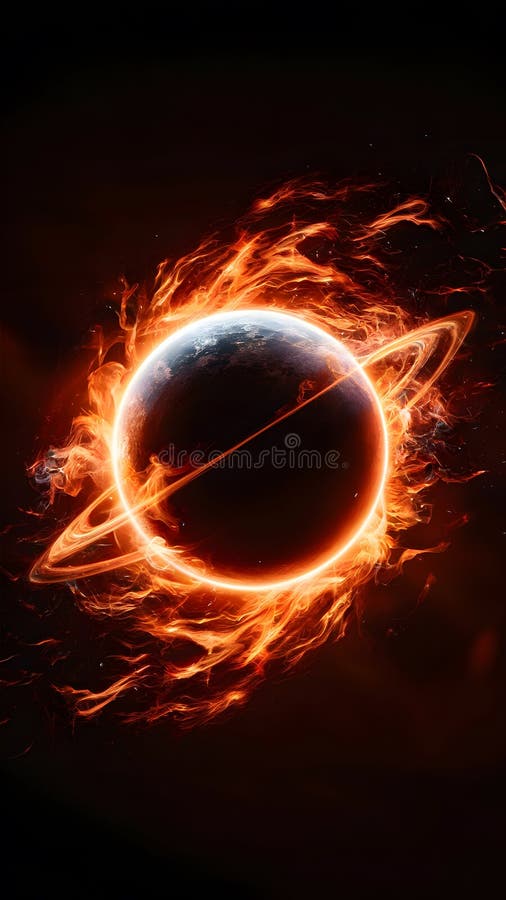 A Planet Engulfed in Flames Creates a Dramatic Cosmic Spectacle in ...