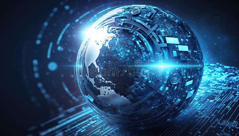 Planet Entangled in a Web of Internet Connections, High Technology ...