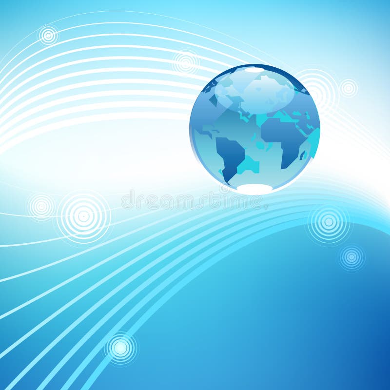 Planet in ether concept stock vector. Illustration of backdrop - 14554404