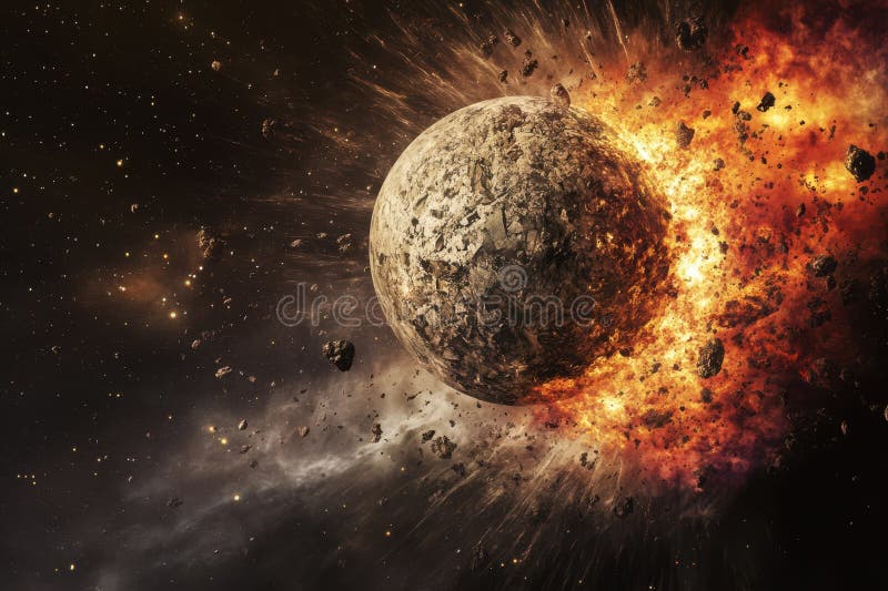 Explosive Cosmic Event with a Planet Undergoing Dramatic Destruction in ...
