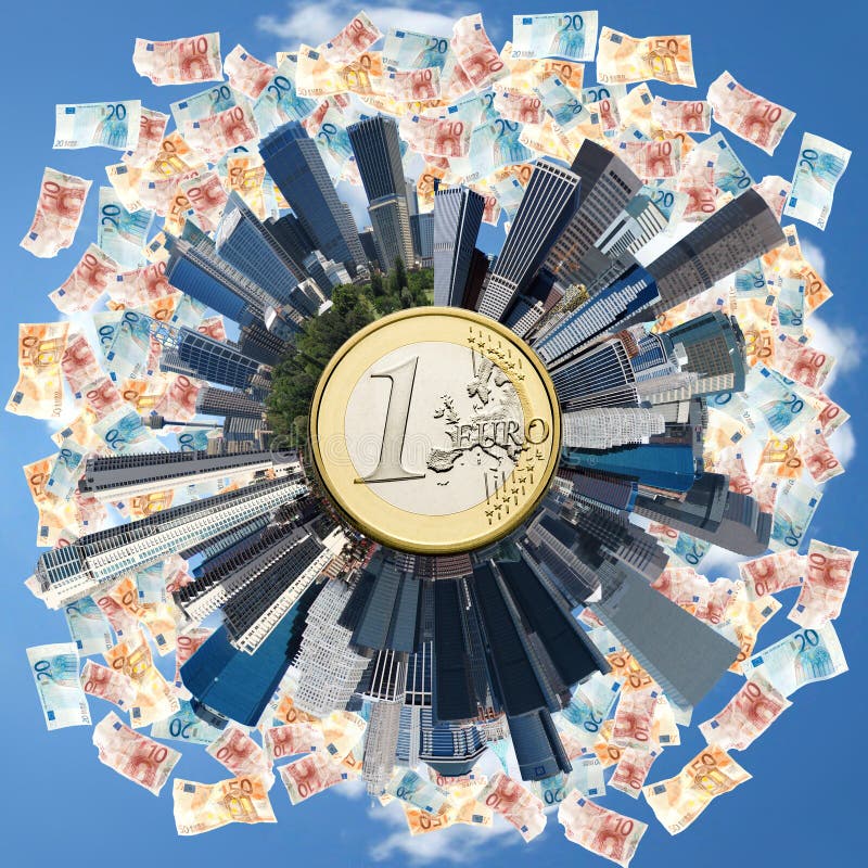 Planet Full of Money / Capitalism Concept Stock Photo - Image of rich ...