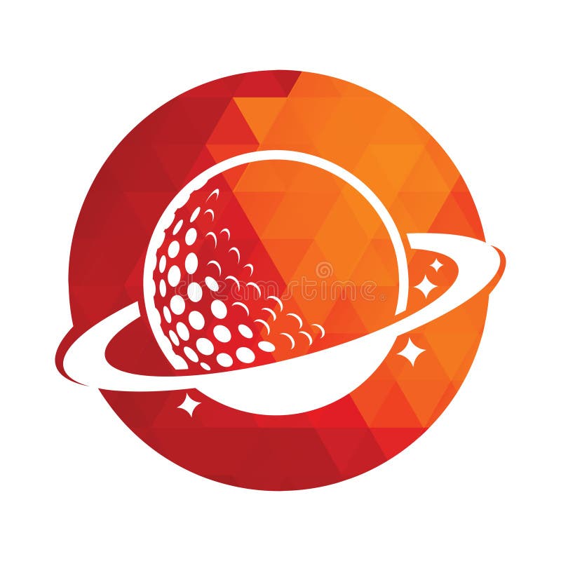 Planet Golf Vector Logo Design Stock Vector - Illustration of team ...