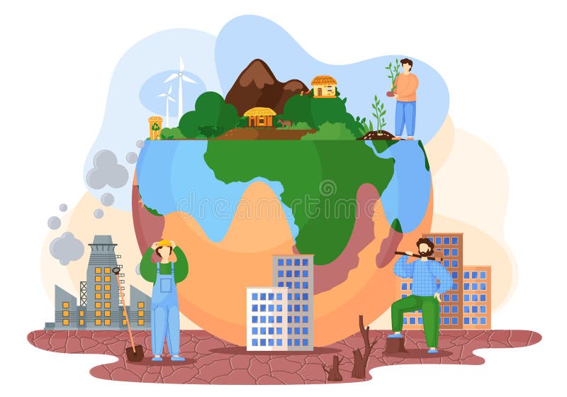 Land Pollution Stock Illustrations – 6,498 Land Pollution Stock ...