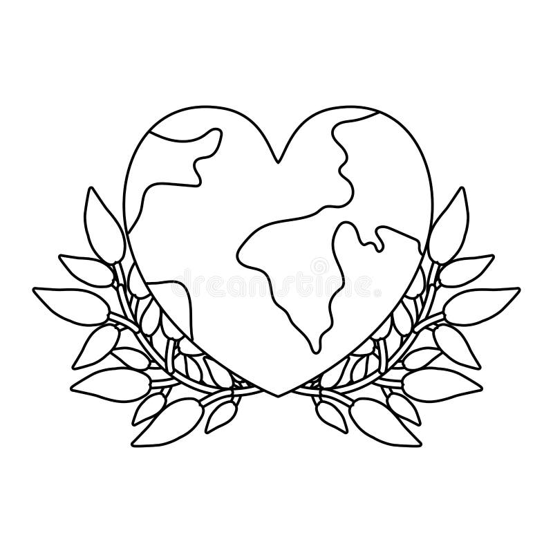Isolated Planet Heart Vector Design Stock Vector - Illustration of ... Isolated Planet Heart Vector Design Stock Vector - Illustration of ...