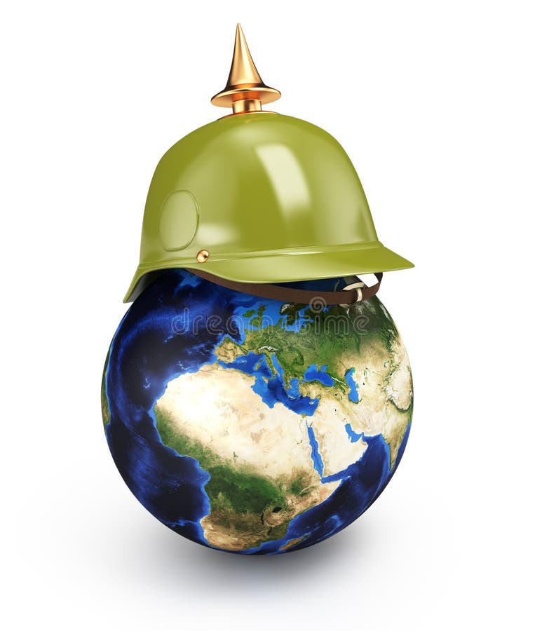 Planet in helmet stock illustration. Illustration of earth - 38819678