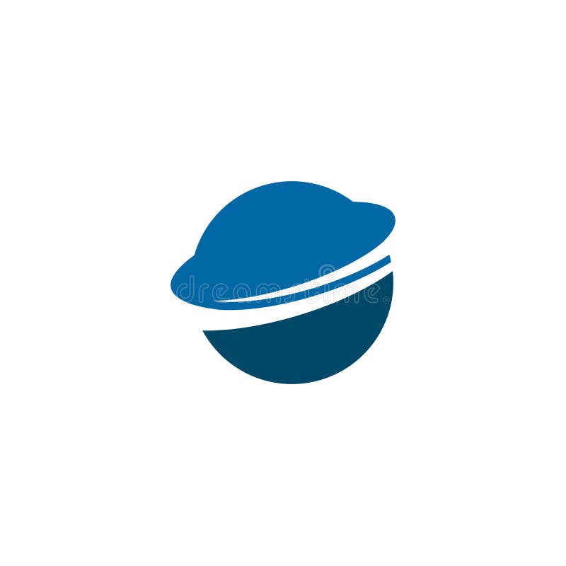 Planet Icon Logo Design Vector Template Stock Vector - Illustration of ...