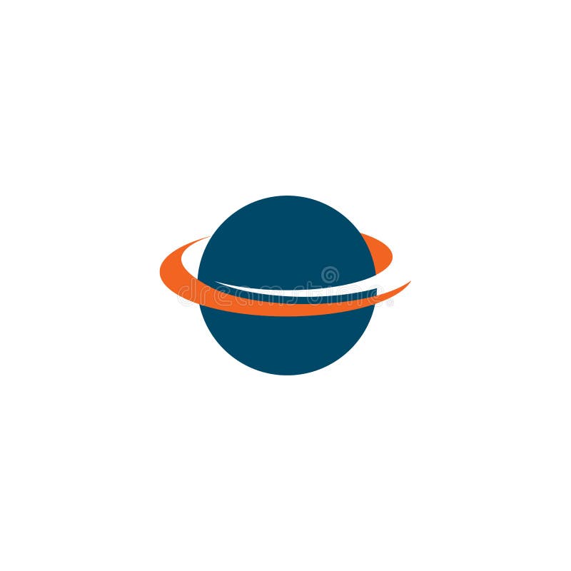 Planet Icon Logo Design Vector Template Stock Vector - Illustration of ...