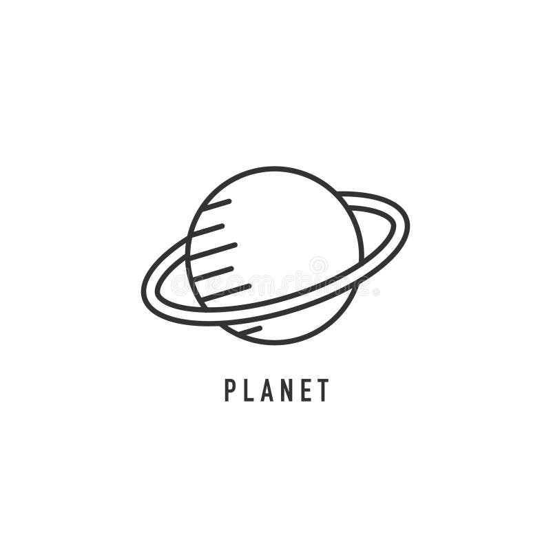 Planet icon. Vector sign stock vector. Illustration of planet - 169913264