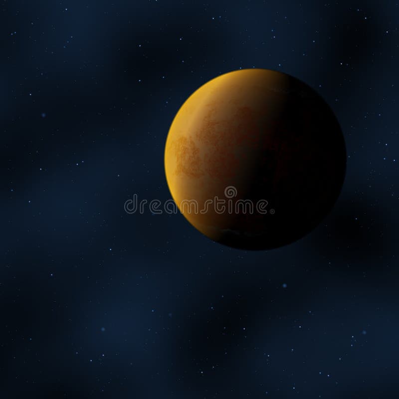 Planet stock illustration. Illustration of color, orange - 31188314