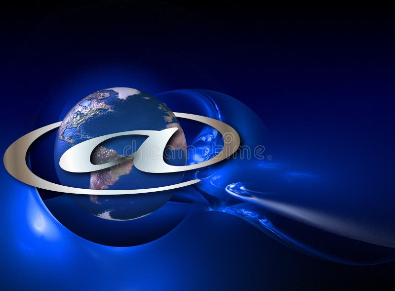 Worldwide Internet stock illustration. Illustration of international ...