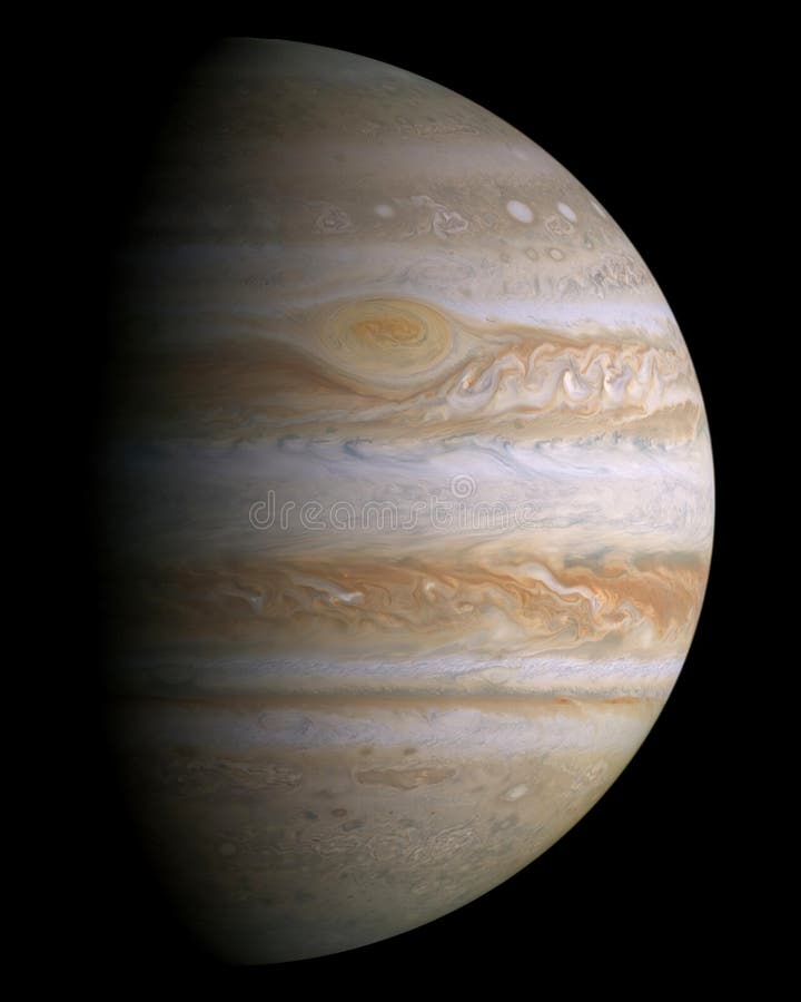 Planet Jupiter Comparison Visual Gains in Ultraviolet, Visible, Near ...