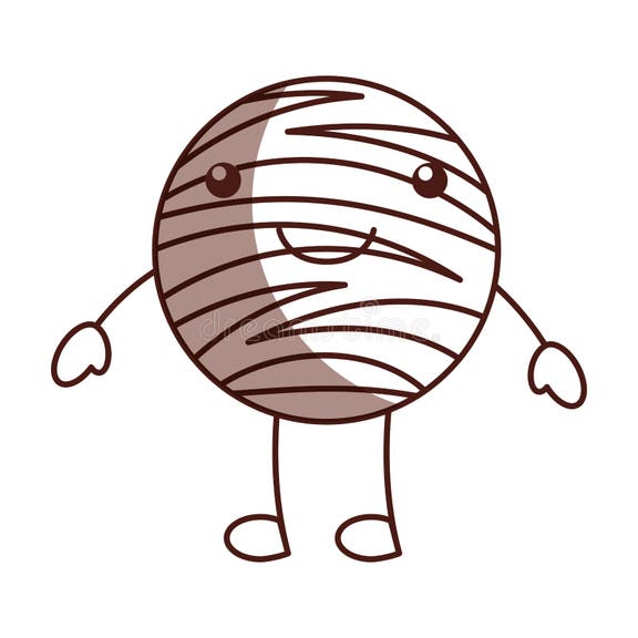 Planet Jupiter Comic Character Stock Vector - Illustration of ...