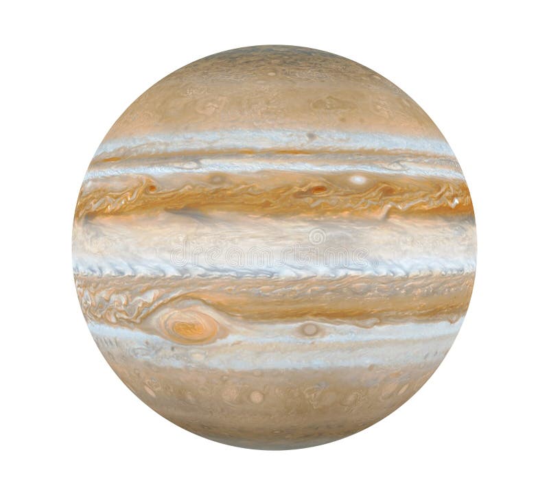 Planet Jupiter Isolated Elements of this Image Furnished by NASA Stock ...