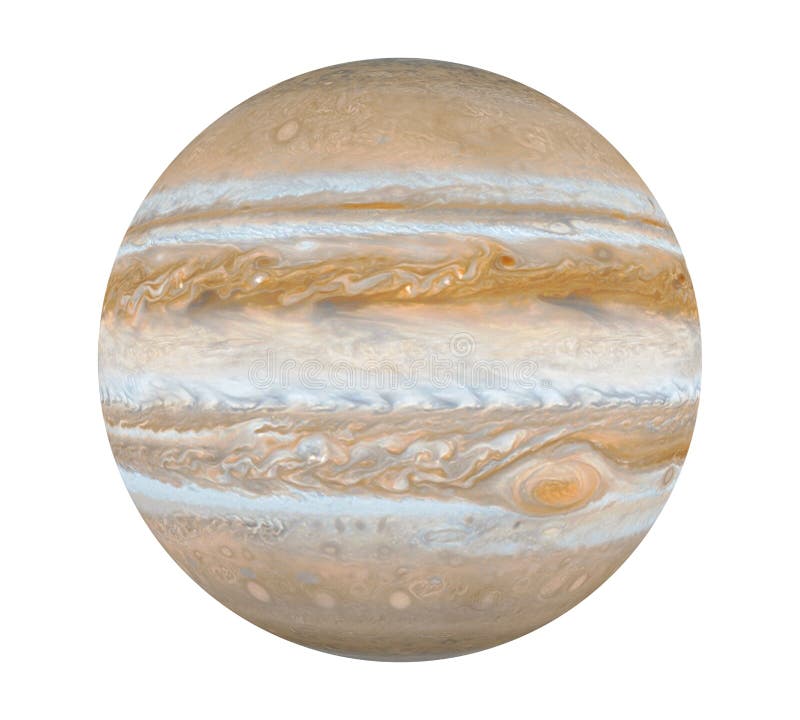 Planet Jupiter Isolated Elements of this Image Furnished by NASA Stock ...
