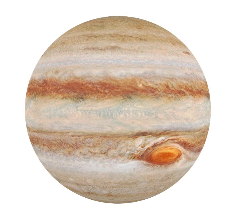 Planet Jupiter Isolated Elements of this Image Furnished by NASA Stock ...