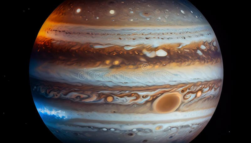 Jupiter ai generated stock image. Image of giant, space - 273275823