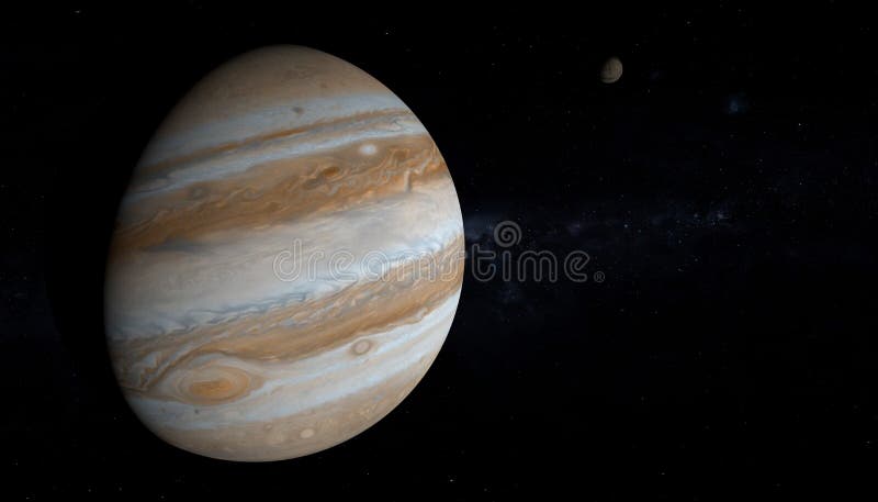 Planet Jupiter. Space Exploration Stock Image - Image of scifi, fantasy ...