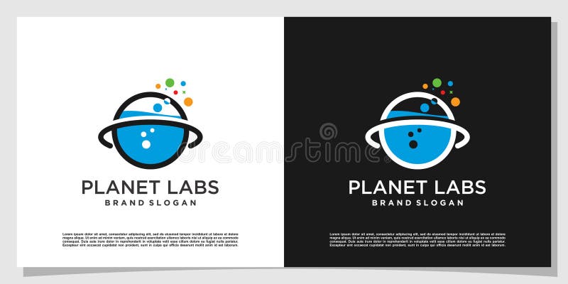 Planet Labs Logo Creative with Modern Concept Premium Vector Stock ...