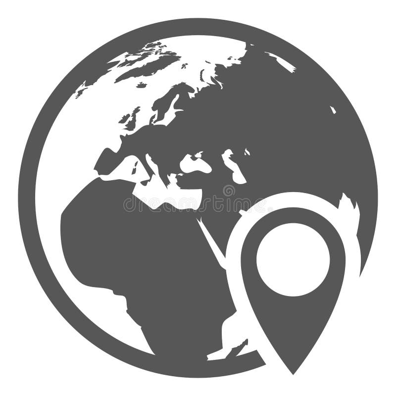 Destination Pointer. Map Tag Icon Stock Vector - Illustration of ...