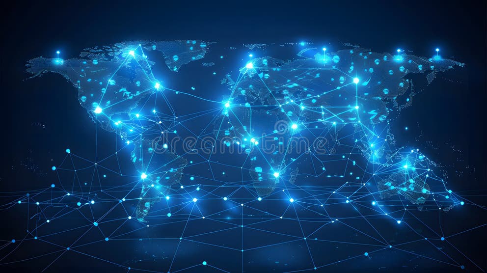 Planet map. Rays of energy stock image. Image of abstract - 332840873