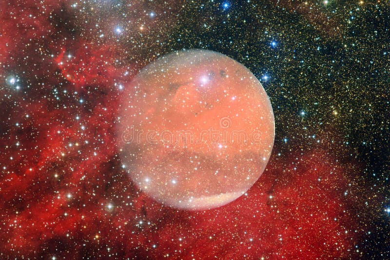 Planet Mars. Solar System. Elements of this Image Furnished by NASA ...