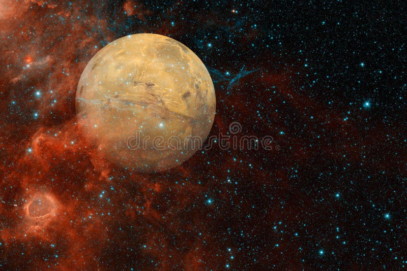 Planet Mars. Solar System. Elements of this Image Furnished by NASA ...