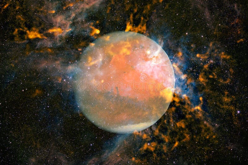 Planet Mars. Solar System. Elements of this Image Furnished by NASA ...