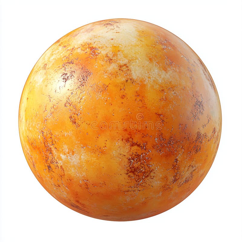 Mars. Astronomy and Science Concept. Space Theme Stock Illustration ...