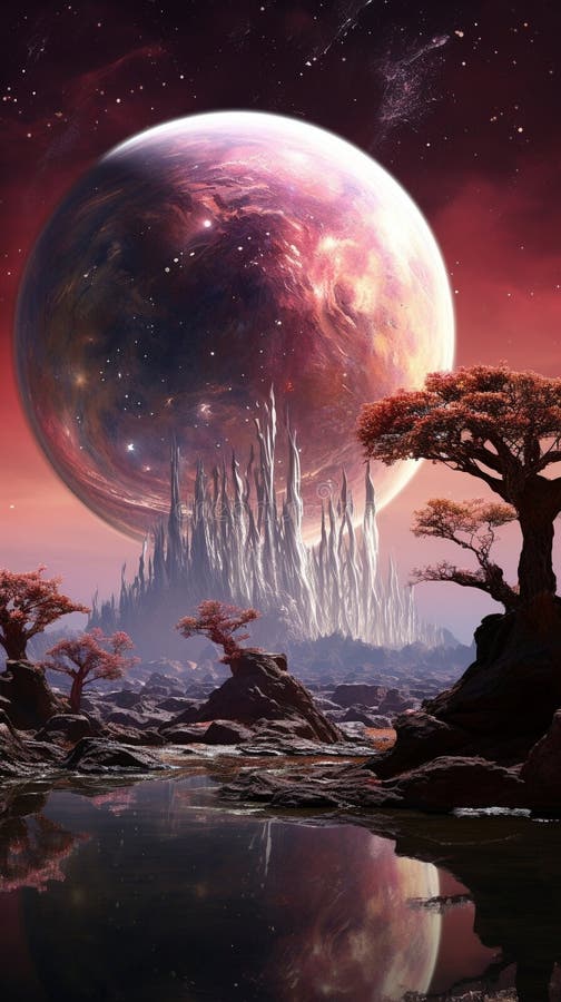 The Planet Mercury. Generative Ai Stock Image - Image of surface ...