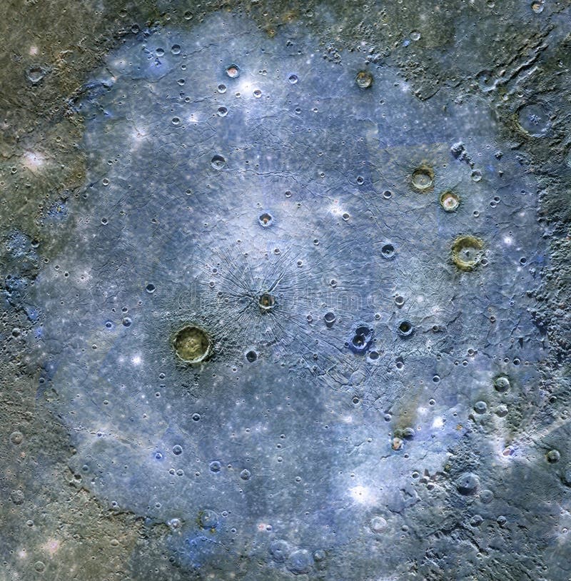Mercury Planet Surface Color