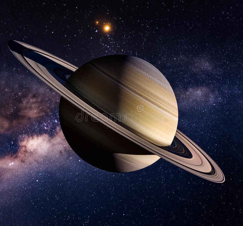 Planet in outer space stock illustration. Illustration of telescope ...