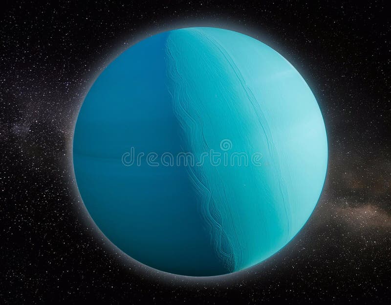 Planet in outer space stock illustration. Illustration of space - 324443980