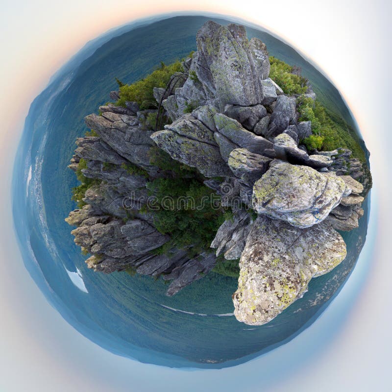 Planet panorama stock image. Image of globe, fantastic - 46353781