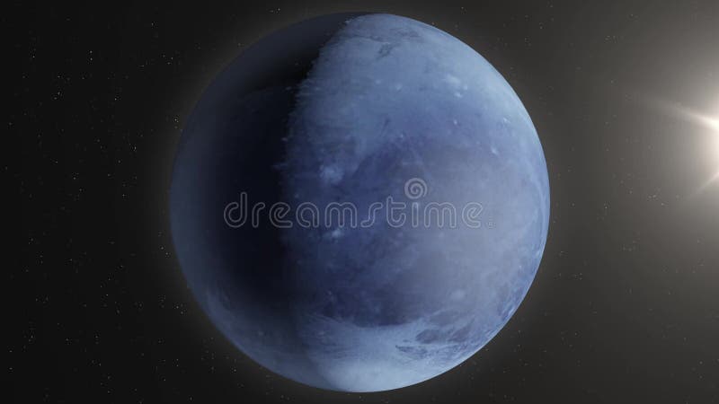 Beautiful Pluto Planet Background