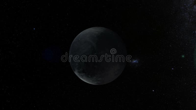 Pluto Planet with Green Screen Stock Footage - Video of astronomy, side ...