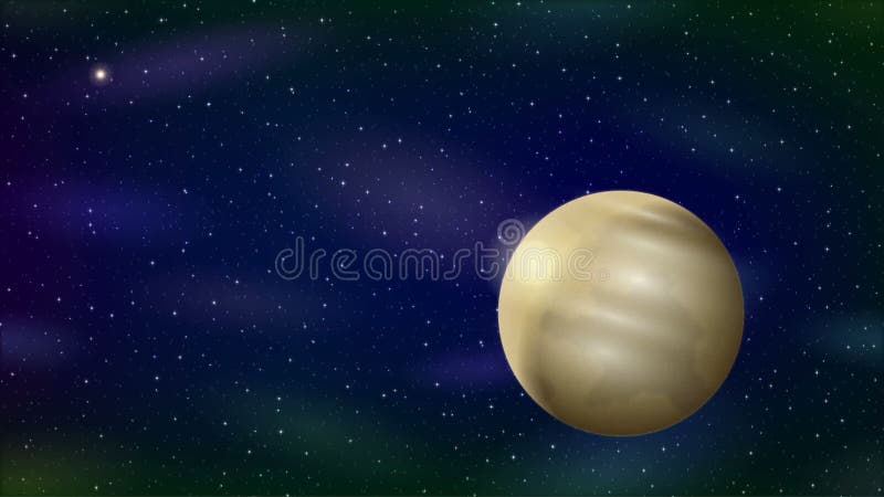 Planet Pluto, Seamless Loop Stock Video - Video of nebula, hydrogen ...