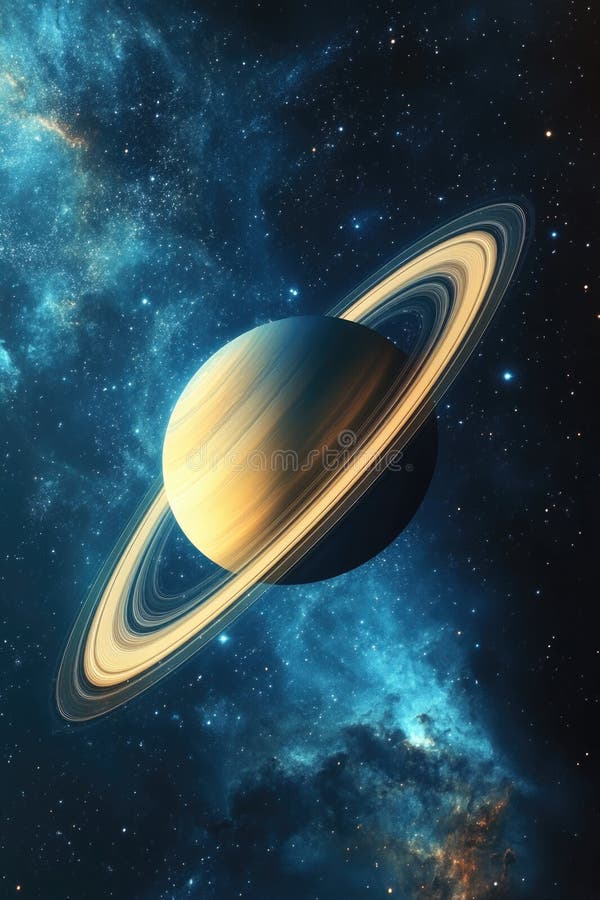Planet with Ring stock image. Image of planet, galaxy - 381256777