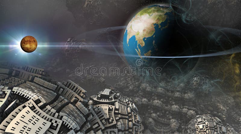 Planet with rings stock illustration. Illustration of geometric - 71612177