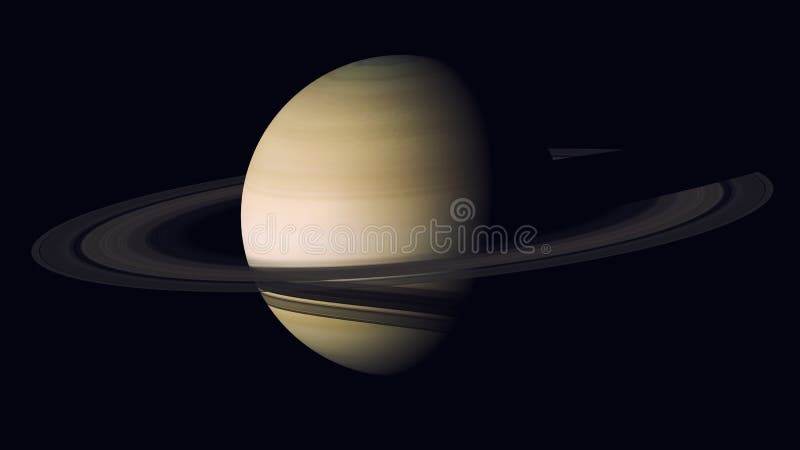 Planet with rings. stock illustration. Illustration of moonlight ...