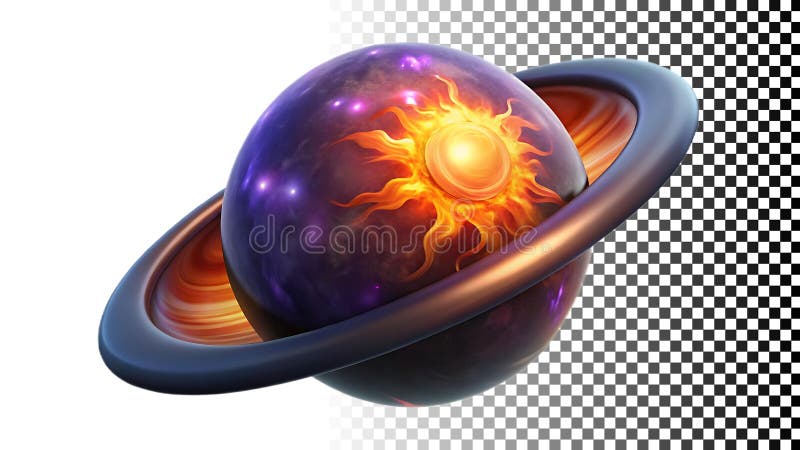 Mix Icon for Universe, Planet and Galaxy Stock Vector - Illustration of ...