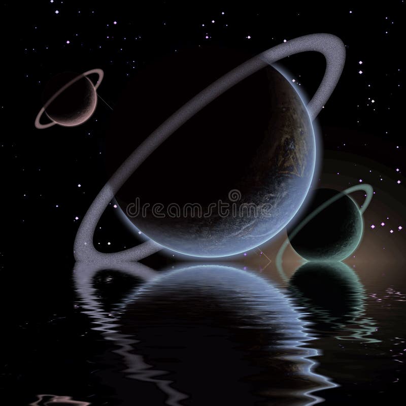 Planet Rise stock illustration. Illustration of astronomy - 70274699
