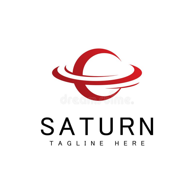 Saturn Planet Logo