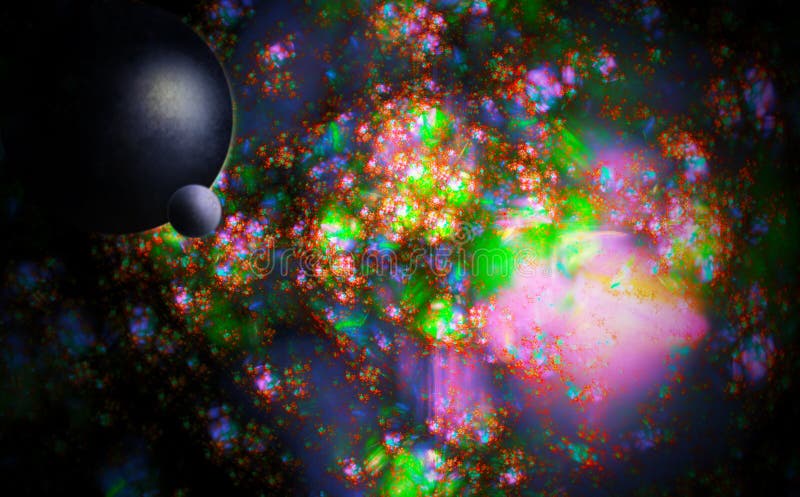 Planet in space stock photo. Image of planet, galaxygalactic - 55222838