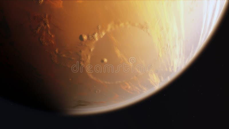 Planet in the Space. Colorful Art. Solar System. Gradient Color. Space ...