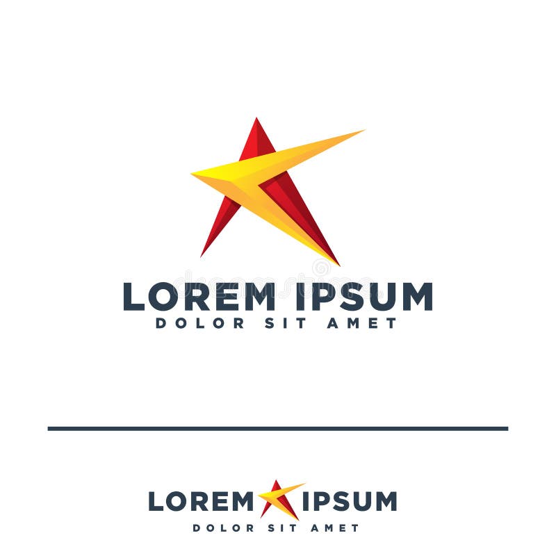 Planet Star Logo Design Template Vector Illustration Stock Vector ...